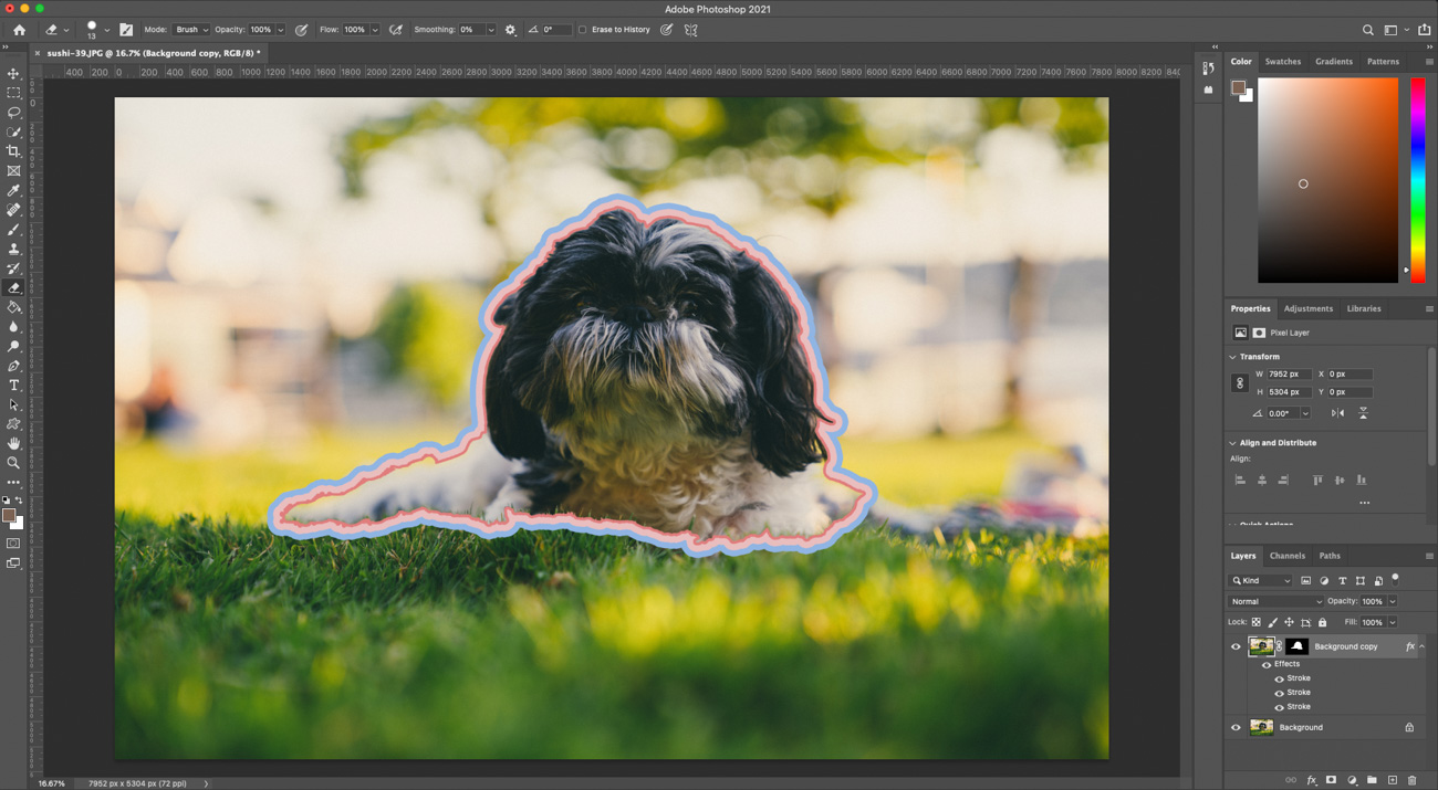 Photoshop Make Outline